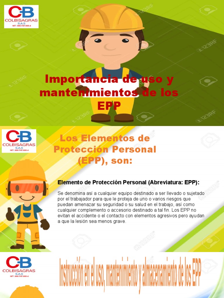 Importancia del Uso de EPP en el Trabajo | PDF | Soldadura | Construcción