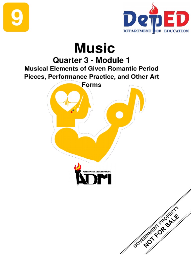 Music: Quarter 3 - Module 1 | PDF | Composers | Classical Music