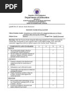 Evaluation Form For Seminar | PDF | Education Theory | Psychological ...