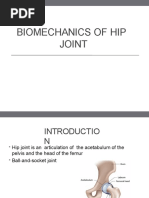 Hip Biomechanics: Anatomy and Forces | PDF | Hip | Force