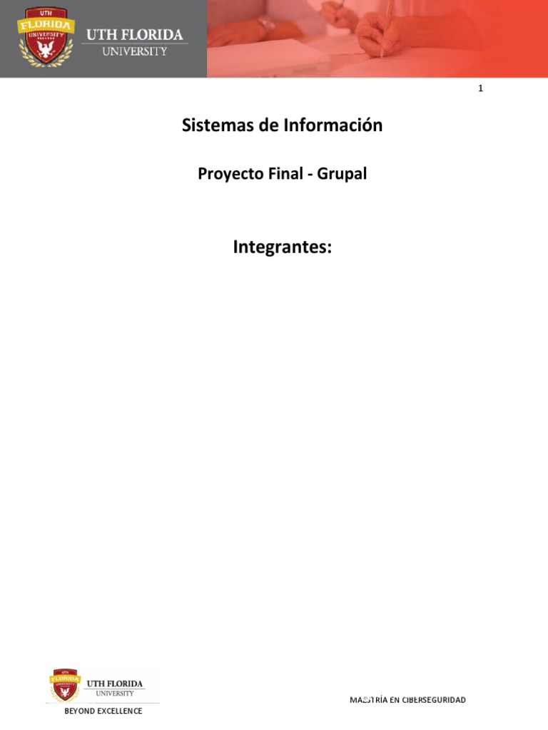 Proyecto Final - Grupal | Descargar gratis PDF | Software | La seguridad informática