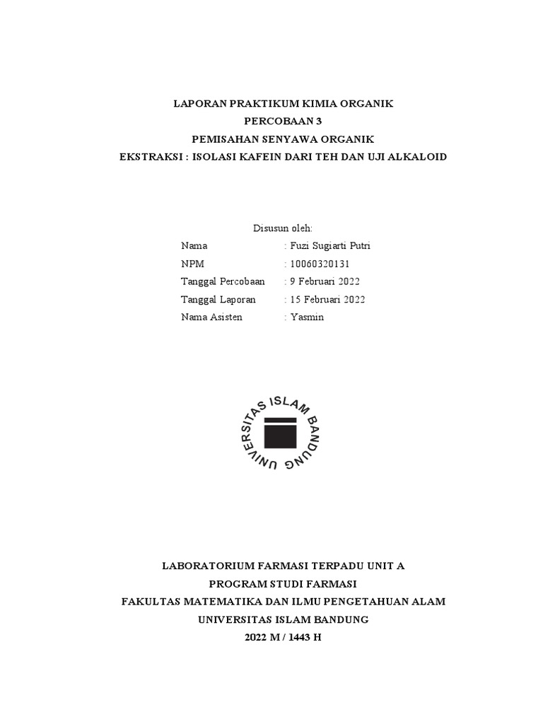 Laprak Kimor 3 | PDF