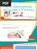 Administración Nasal en Enfermería | PDF