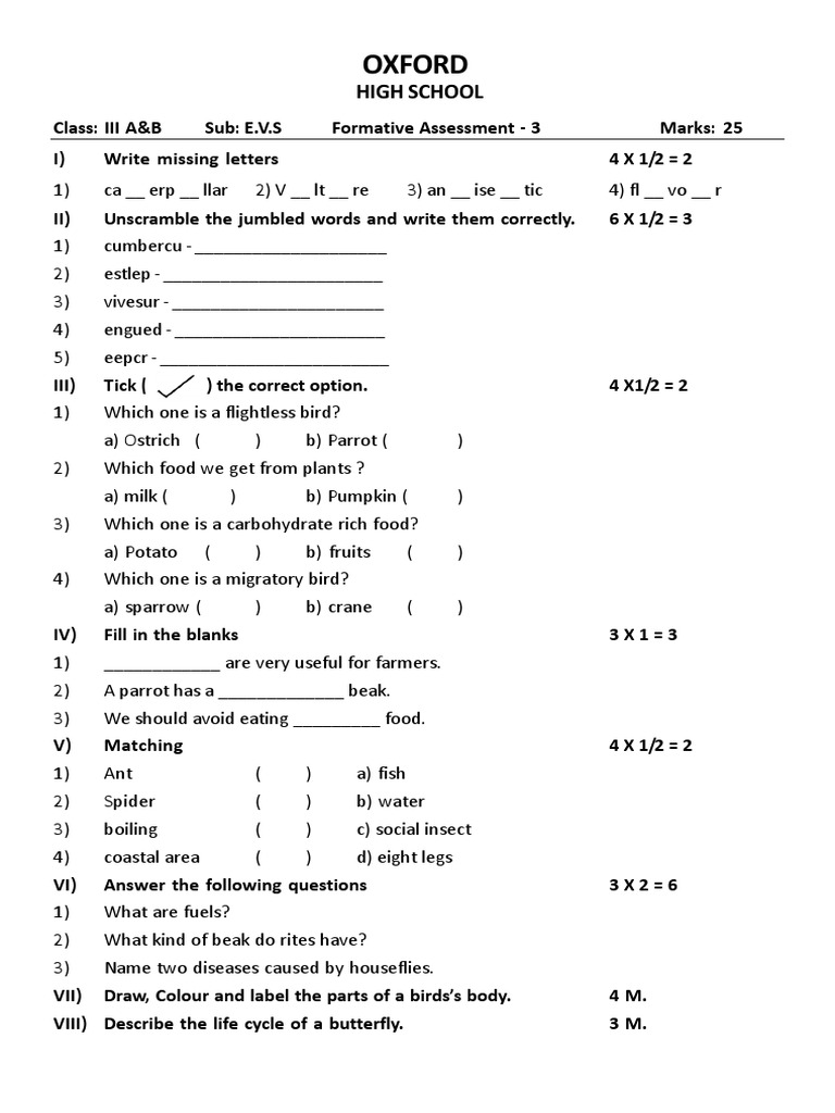 3rd Class Evs Pdf 9007
