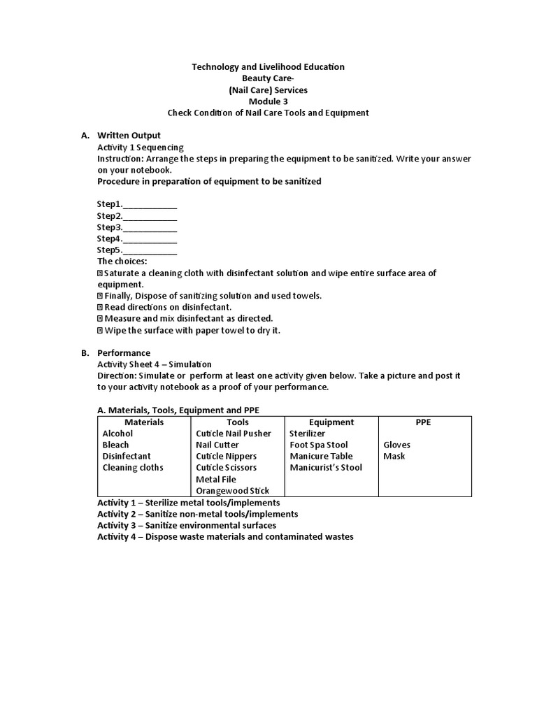 Module 3 Activity Performances | PDF | Computers