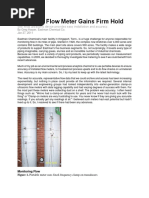 CALDON LEFM Ultrasonic Flowmeter Products Brochure | PDF | Flow ...