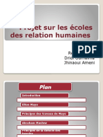 L'École des Relations Humaines expliquée | PDF | Motivation | Motivant