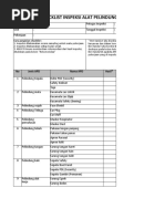 Form Inspeksi APAR | PDF