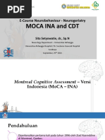 Skrining MoCA-InA untuk Penilaian Kognitif | PDF