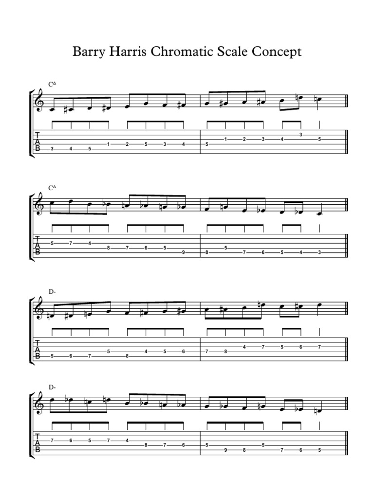 Barry Harris Chromatic PDF-merged | PDF