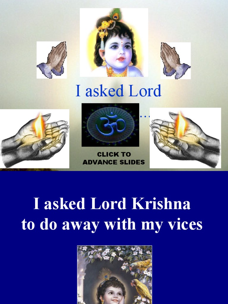 I Asked Krishna | PDF | Self-Improvement | Religion & Spirituality