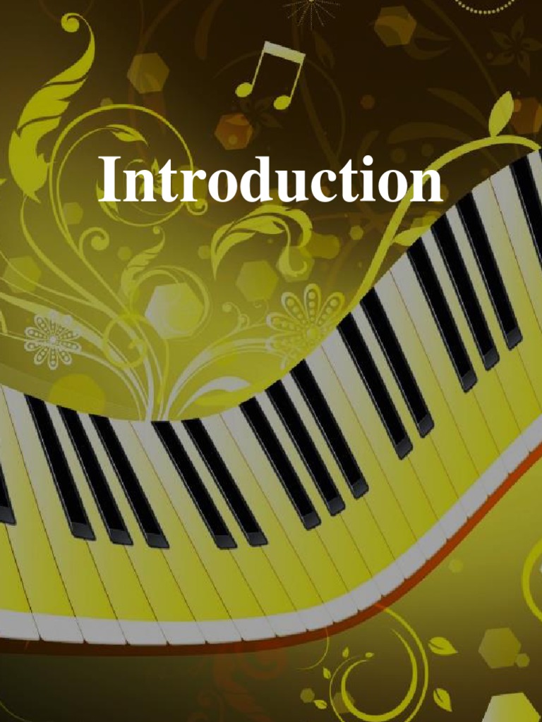 Introduction To Basics of Keyboard | PDF | Interval (Music) | Pitch (Music)