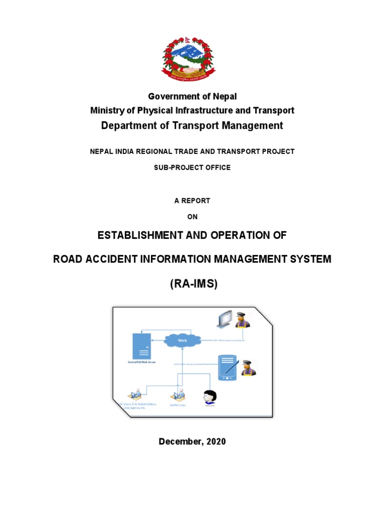 Road Accident Information Management System (RA-IMS) | PDF | Traffic ...