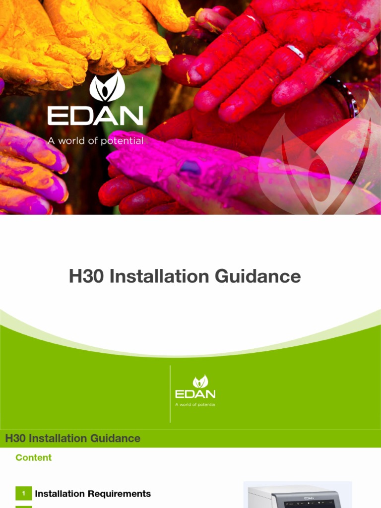 H30 Installation Guidance v1.1 | PDF | Calibration | Standard Deviation