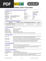 MSDS - Omo Powder Detergent | PDF | Toxicity | Personal Protective Equipment