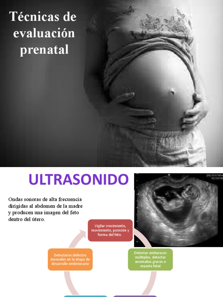 Tecnicas de Evaluaci - N Prenatal 1 | PDF | El embarazo | Medicina