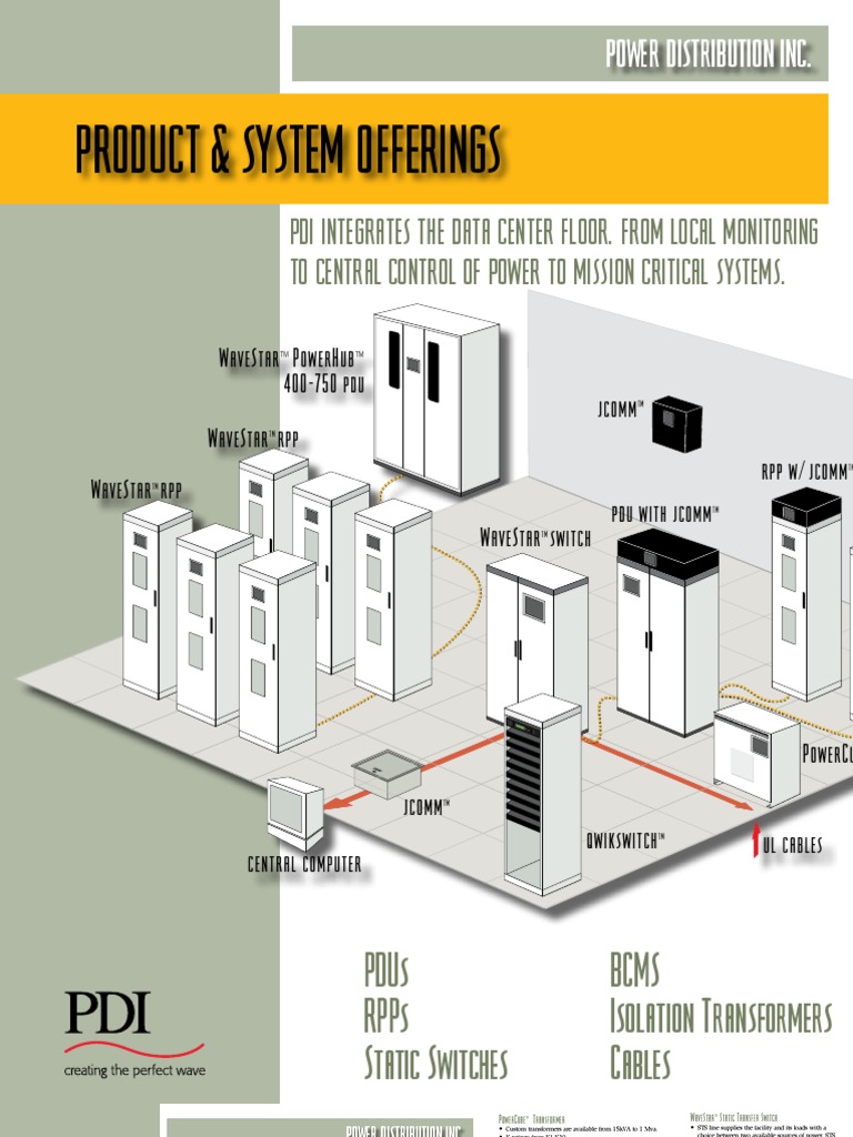 Product Overview Brochure | PDF | Electric Power Distribution | Data Center