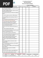 Personal Hygiene Checklist | PDF