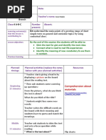 Herbartian Lesson Plan Model | PDF | Teaching Method | Question