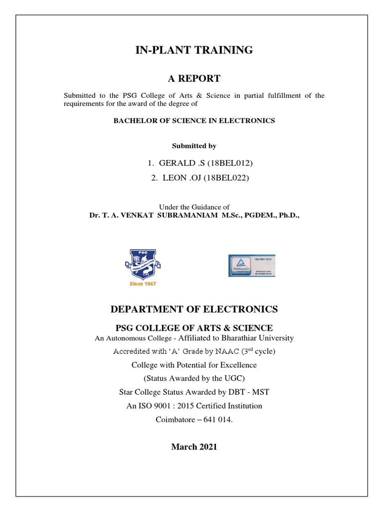 Internship Report-Gerald 18bel012 | PDF | Printed Circuit Board ... Internship Report-Gerald 18bel012 | PDF | Printed Circuit Board ...