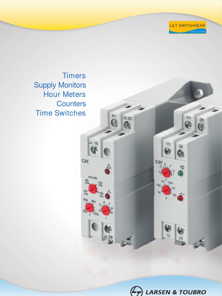 GIC Timer and Switchgear Catalogue | PDF | Relay | Electromagnetic ...