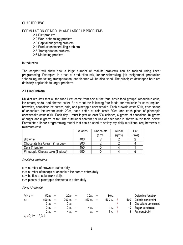 Network Models | PDF | Foods | Net Present Value
