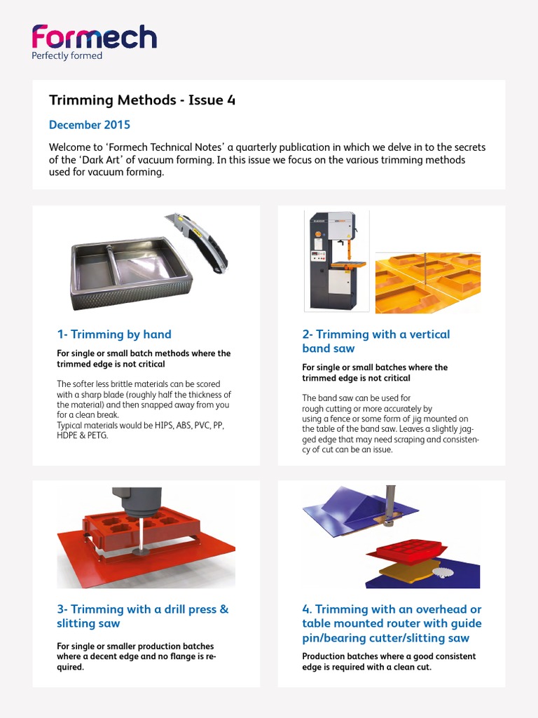 4 - Technical Newsletter - Trimming Methods | PDF | Building Materials ...