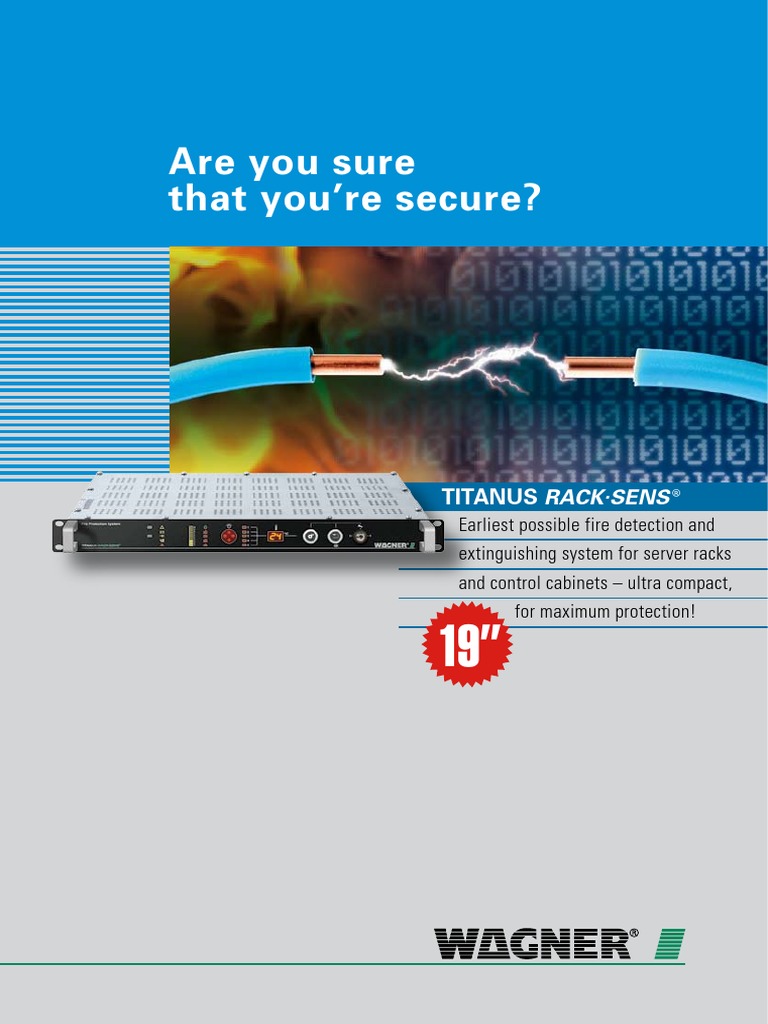 Brochure TITANUS RACK SENS | PDF | Sensor | Relay