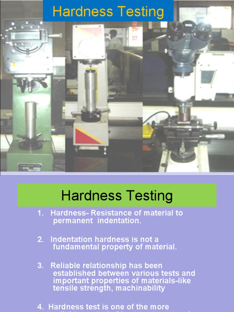 Hardness Testing | PDF | Hardness | Building Engineering