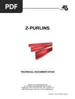 Z-Section Dimensions & Properties - Metsec | PDF | Nature