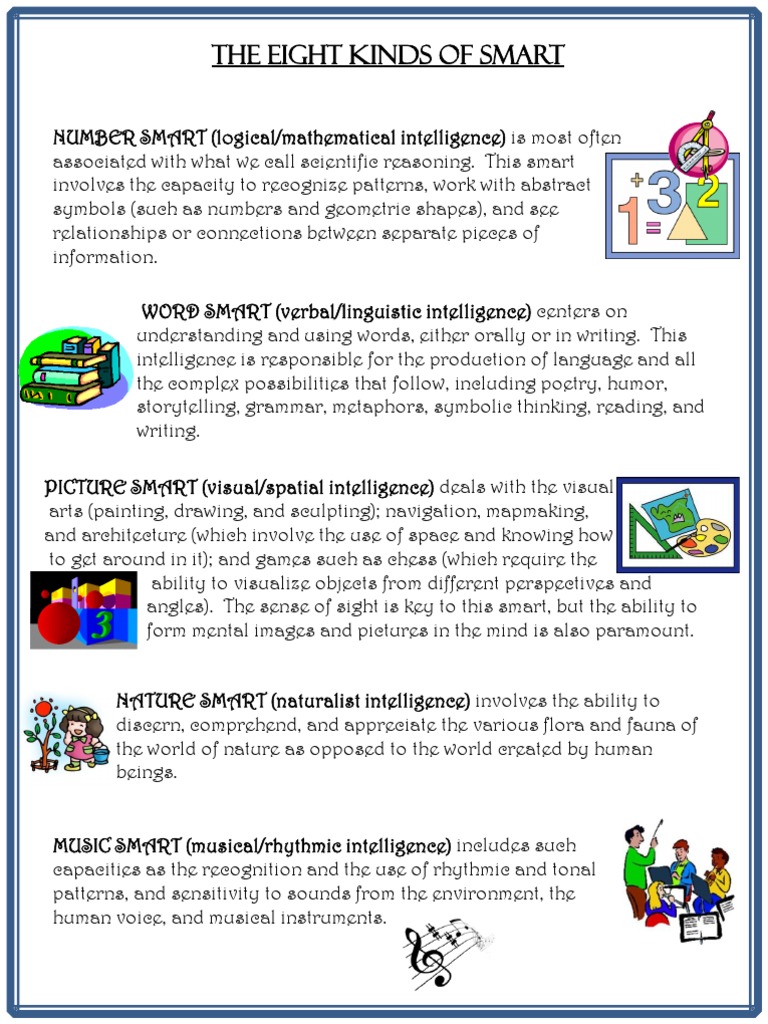 Understanding Multiple Intelligences | PDF | Intelligence | Neuropsychological Assessment