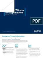 Gartner It Score For Enterprise Architecture and Technology Innovation ...
