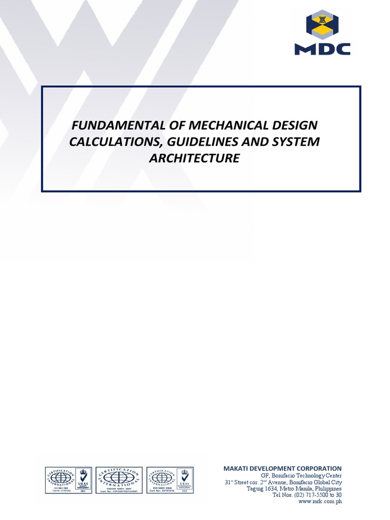 HVAC Fundamental System Design Calculations & System Architecture | PDF ...