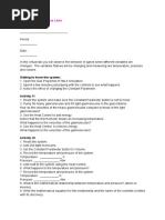 Virtual Lab Activity On Gas Properties Answer Key | PDF | Gases ...