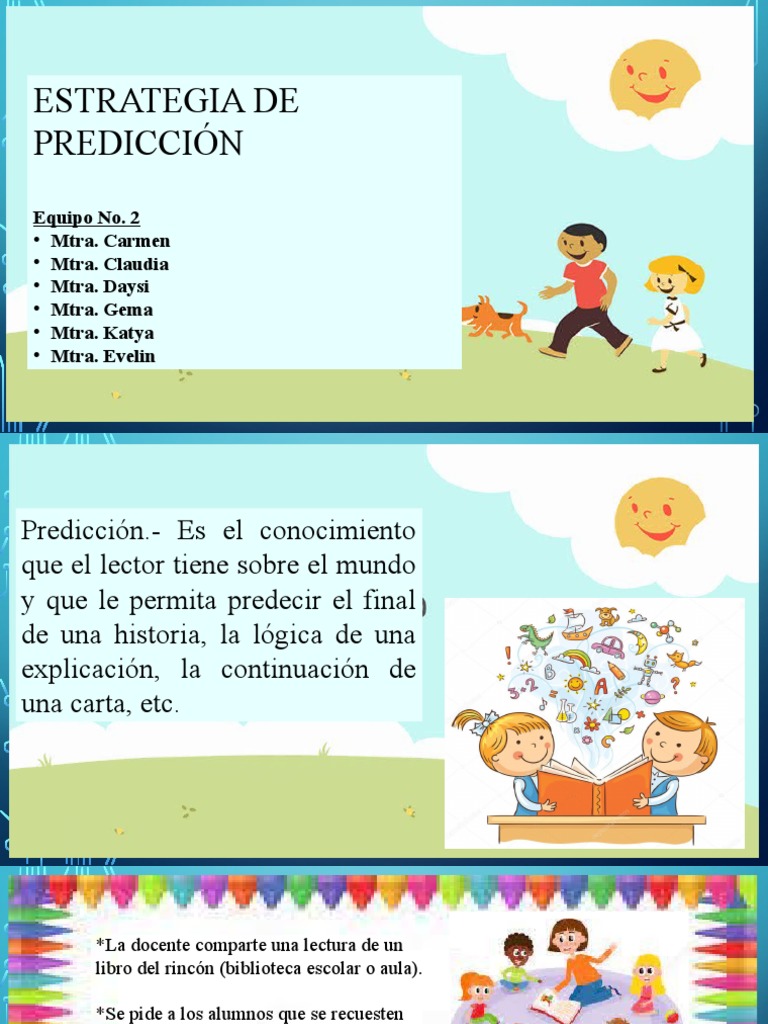 Estrategias de Lectura (Predicción) | PDF