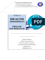 HEALTH ASSESSMENT Module 1 | PDF | Nursing | Medical Diagnosis
