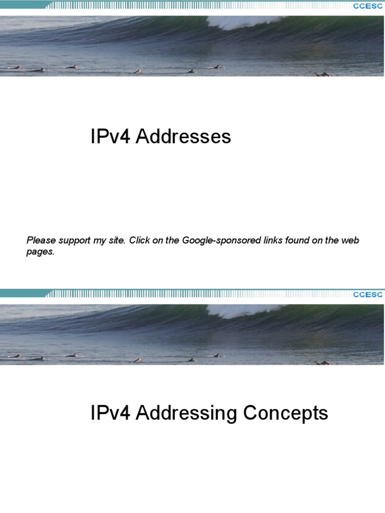 Ipv4 Addresses: Please Support My Site. Click On The Google-Sponsored ...