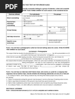 Entrance Exam Practice Test 1 KEY - Grade 9 | PDF | Language Arts ...