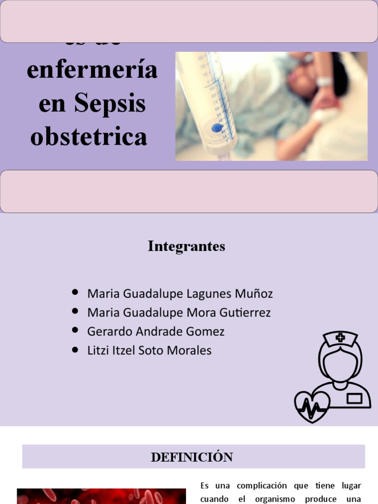 Sepsis Obstetrica | PDF | Septicemia | Medicina CLINICA