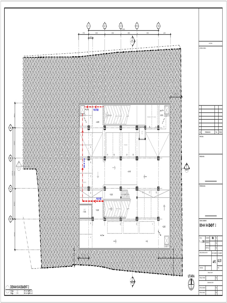 Jalur Dan Detail Gutter Ramp R0 | PDF