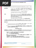 Import Contract Template Sample | PDF | Private Law | Justice