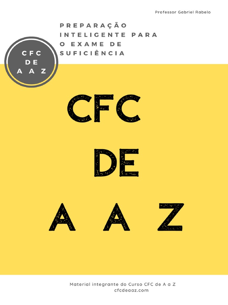 Prova 2021.2 - CFC de A A Z Prova Comentada CRC | PDF | Contabilidade | Título corporativo