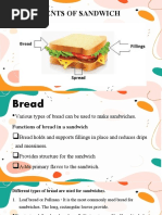 Types and Classification of Sandwiches | PDF | Sandwich | Grilling