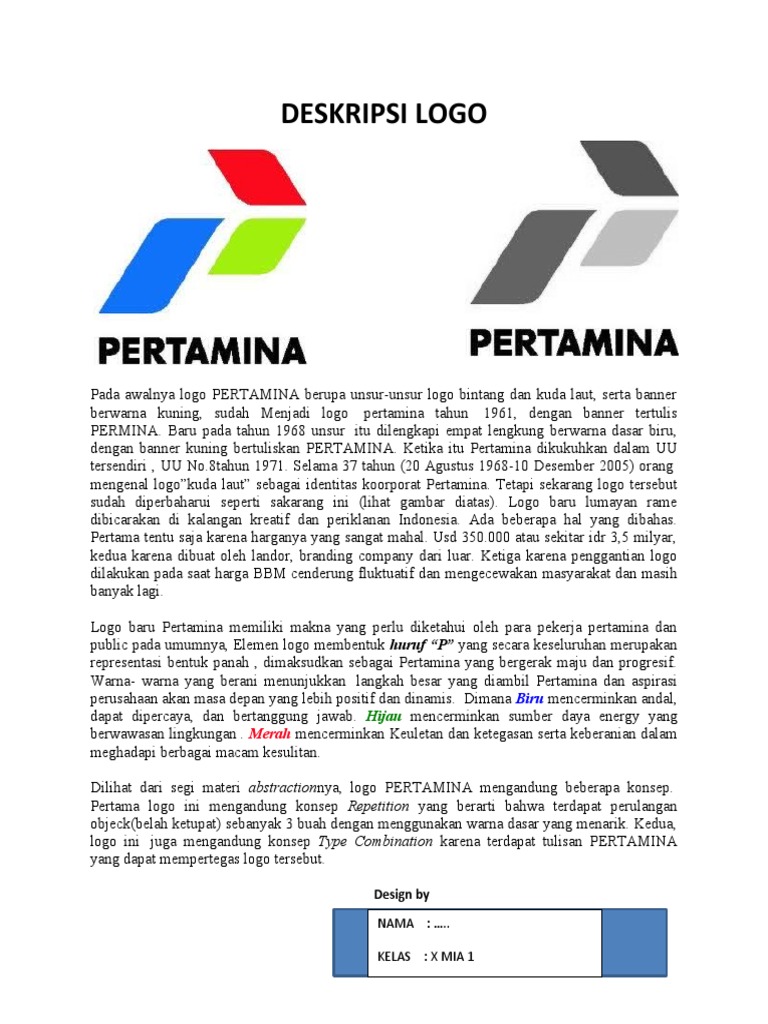 Logo PERTAMINA | PDF