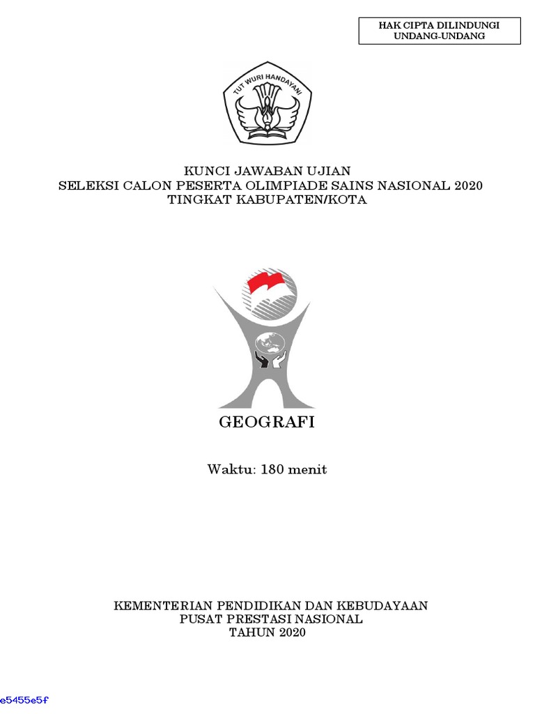 Kunci KSK 2020 | PDF