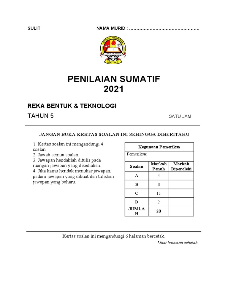 RBT Tahun 5 | PDF