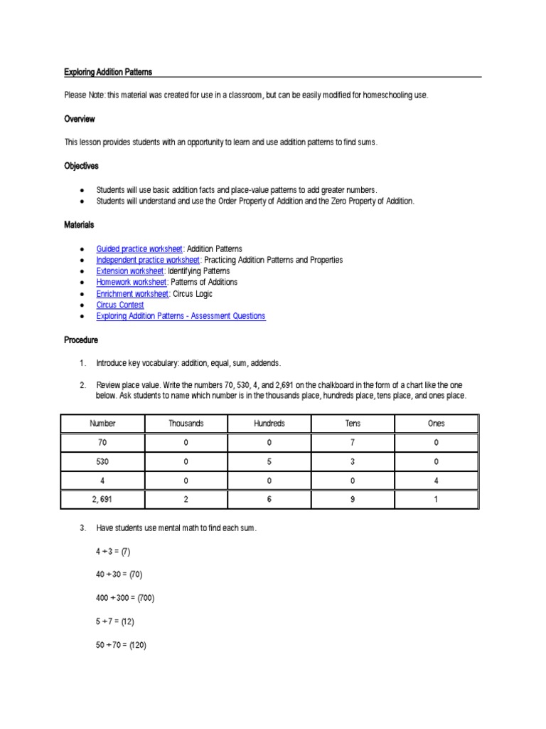 Sheila File | PDF | Worksheet | Numbers
