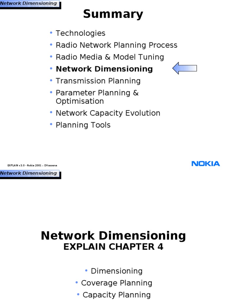 4 Network Dimension Ing | PDF | Telecommunications Engineering ...