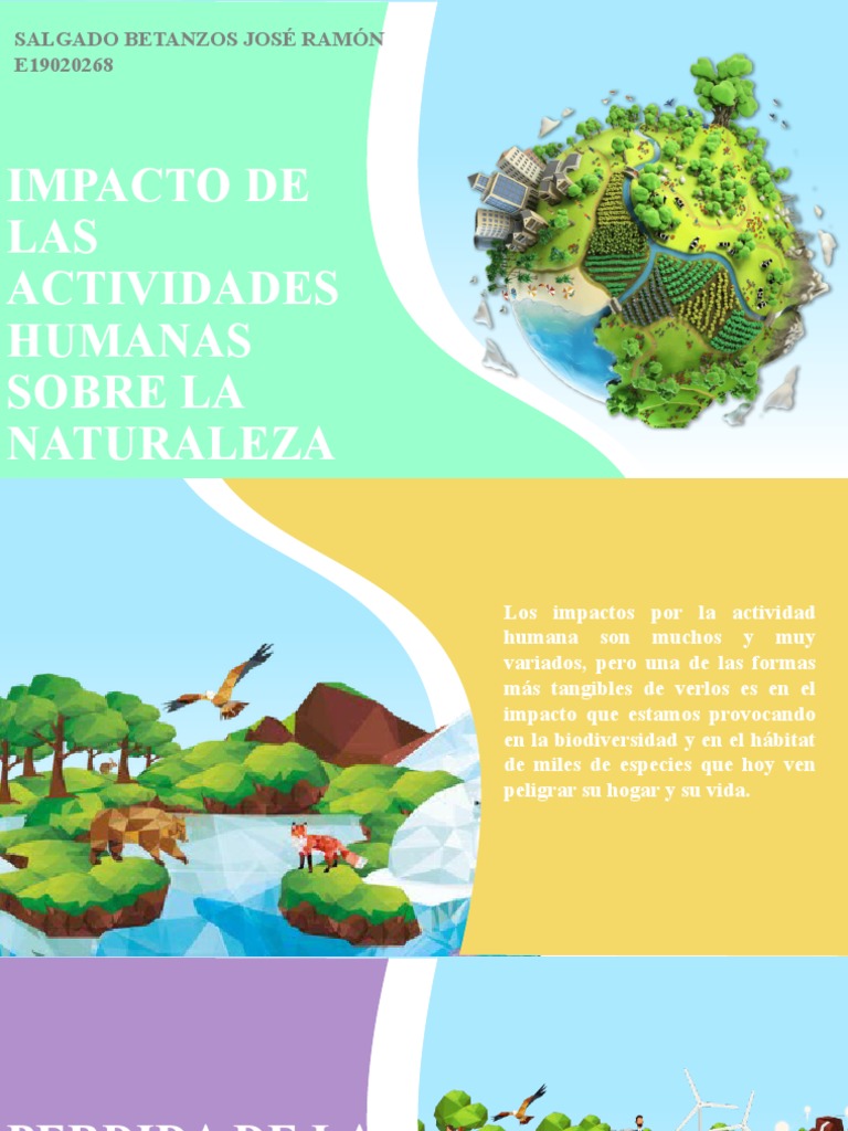 Impacto Humano en la Biodiversidad | PDF | Biodiversidad | Destrucción ...