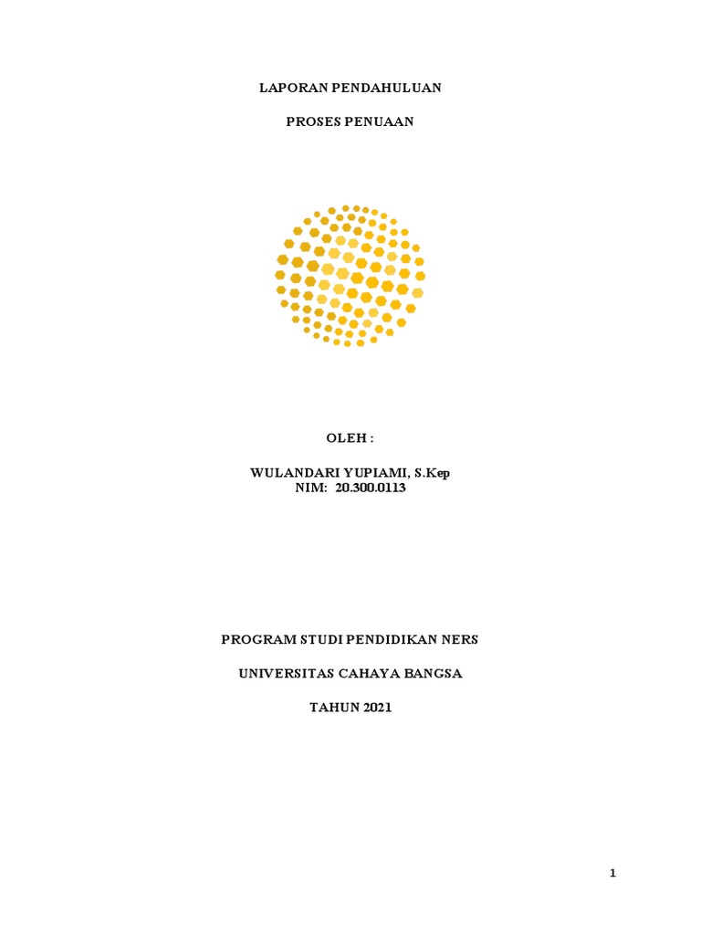 LP Proses Menua | PDF